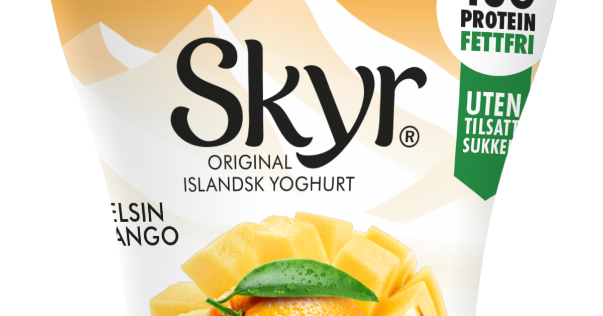 Skyr® Appelsin & mango. - Q Meieriene